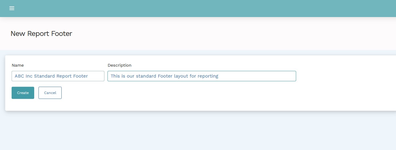 Report Footers – Mondial Software